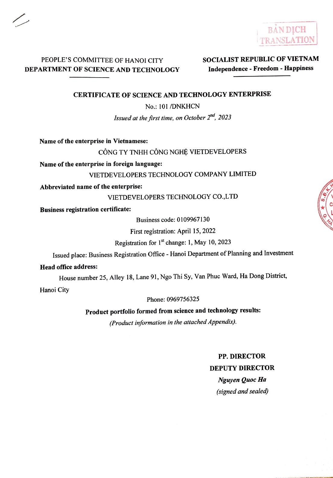 R&D – VietDevelopers